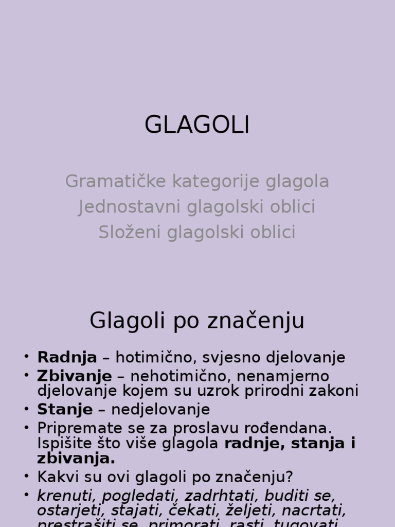 10. GLAGOLI
