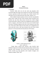 Jurnal Theodolite | PDF