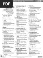 A2 Workbook Answer Key 1 | PDF | Language Arts & Discipline