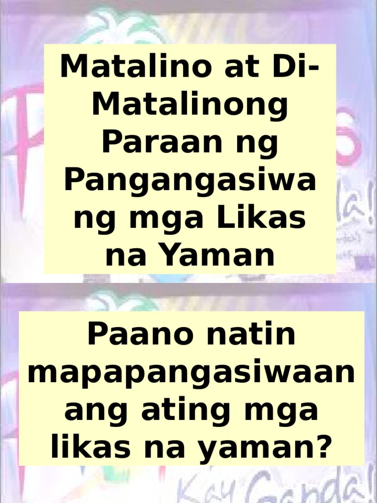 Matalino at Di Matalinong Pangangasiwa | PDF