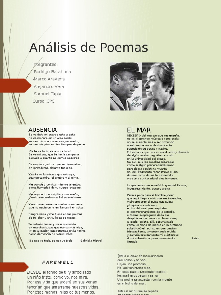 Análisis de Poemas | PDF