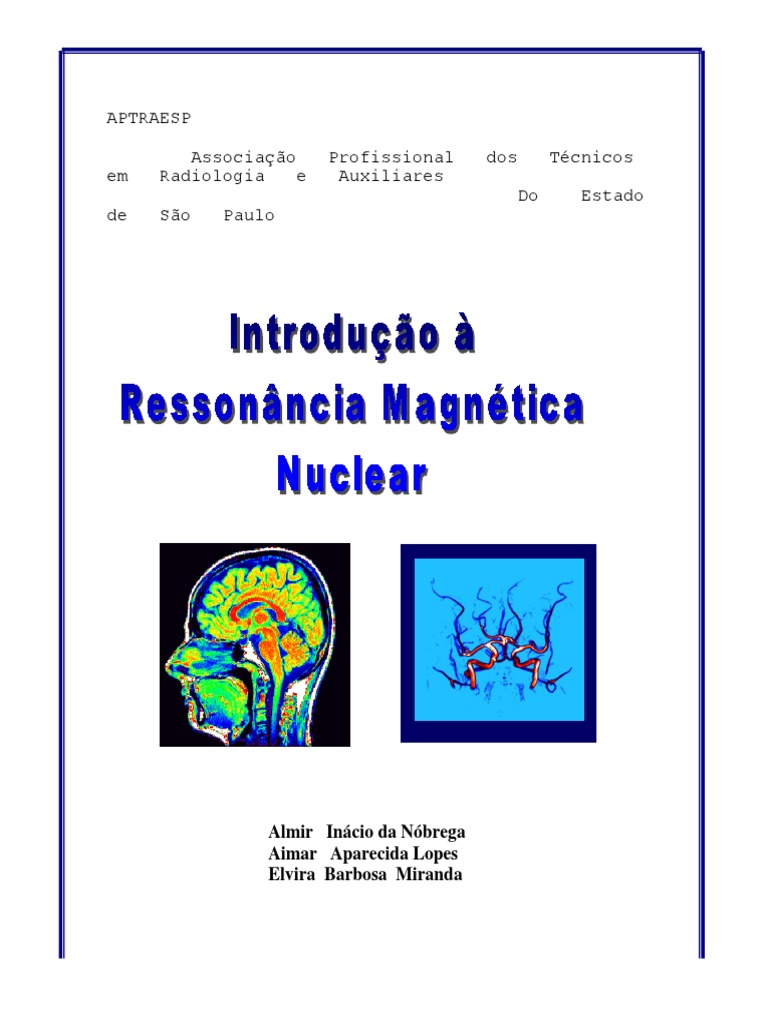 RMN Apostila | PDF | Magnetismo | Imagem de ressonância magnética