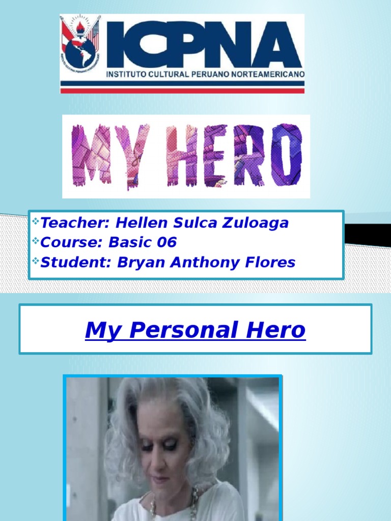 My Personal Hero | PDF