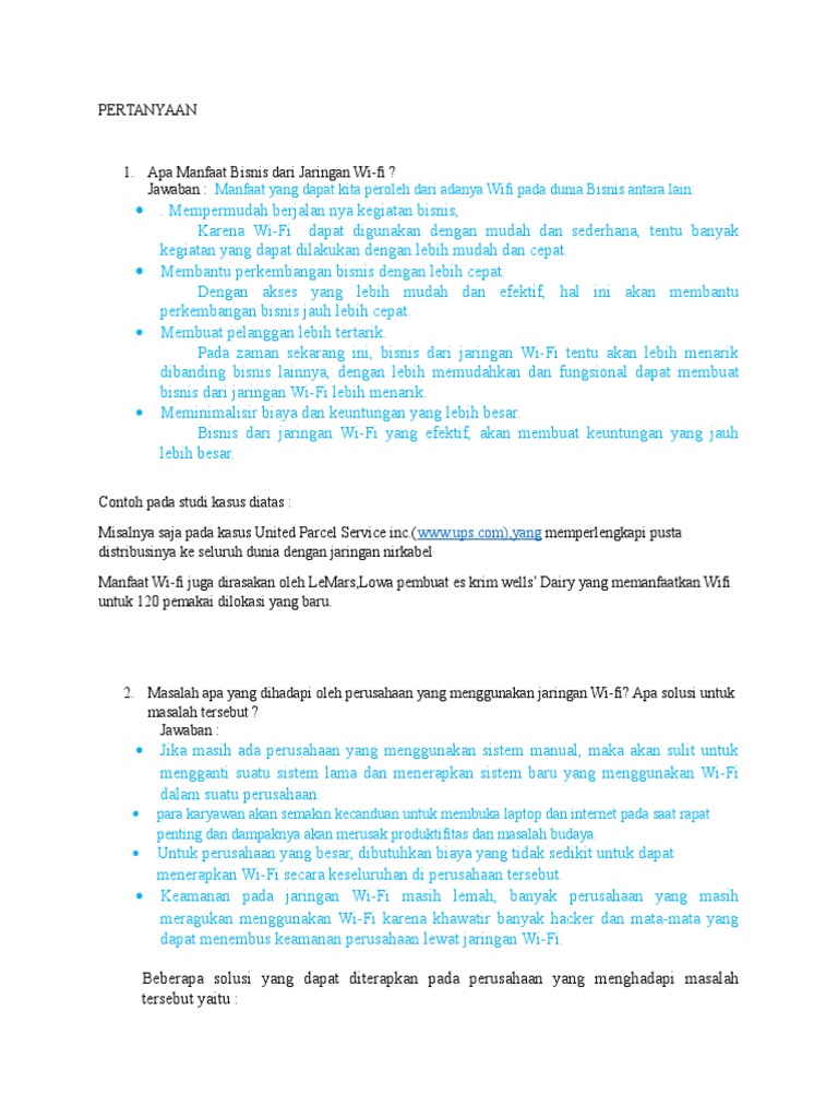 Jawaban Studi Kasus SIM | PDF