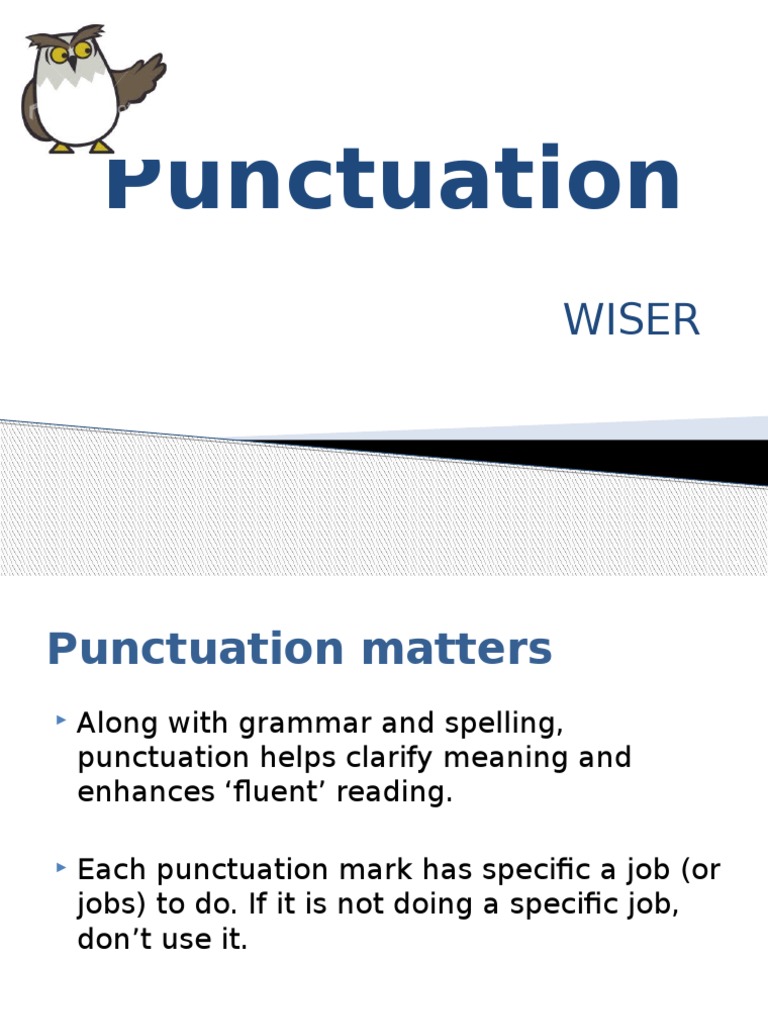Punctuation Marks - ppt2 Legal Writing | PDF | Syntax | Text