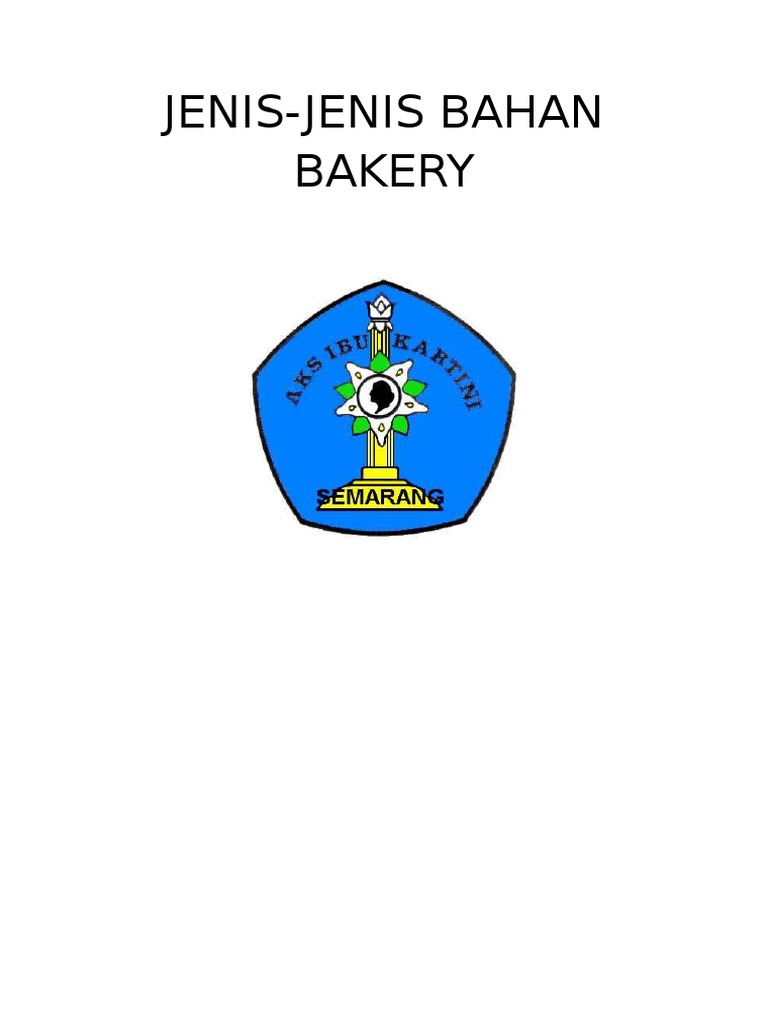 Jenis Bahan Bakery Dan Rangkuman | PDF