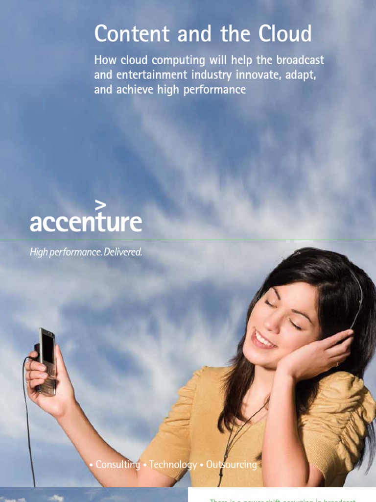 Accenture Content and The Cloud | PDF | Cloud Computing | Innovation