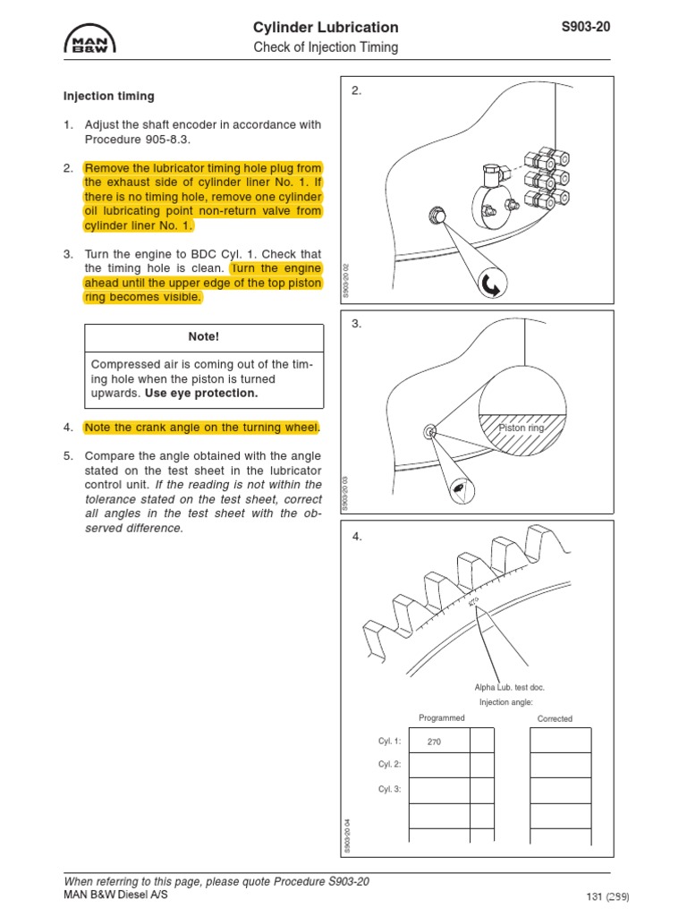 Alpha Lubricator Manual-Check Timing | PDF