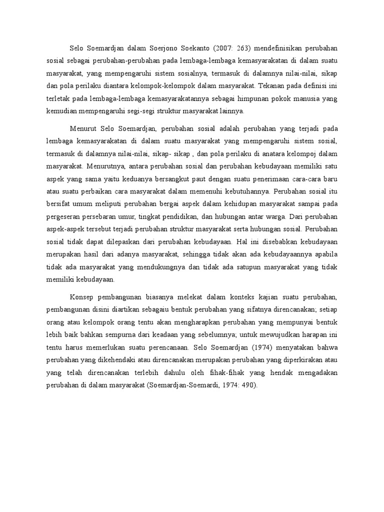 Selo Soemardjan | PDF