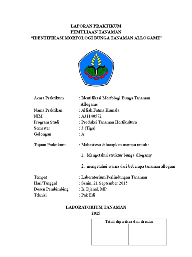 Bunga Allogame Alfiah | PDF