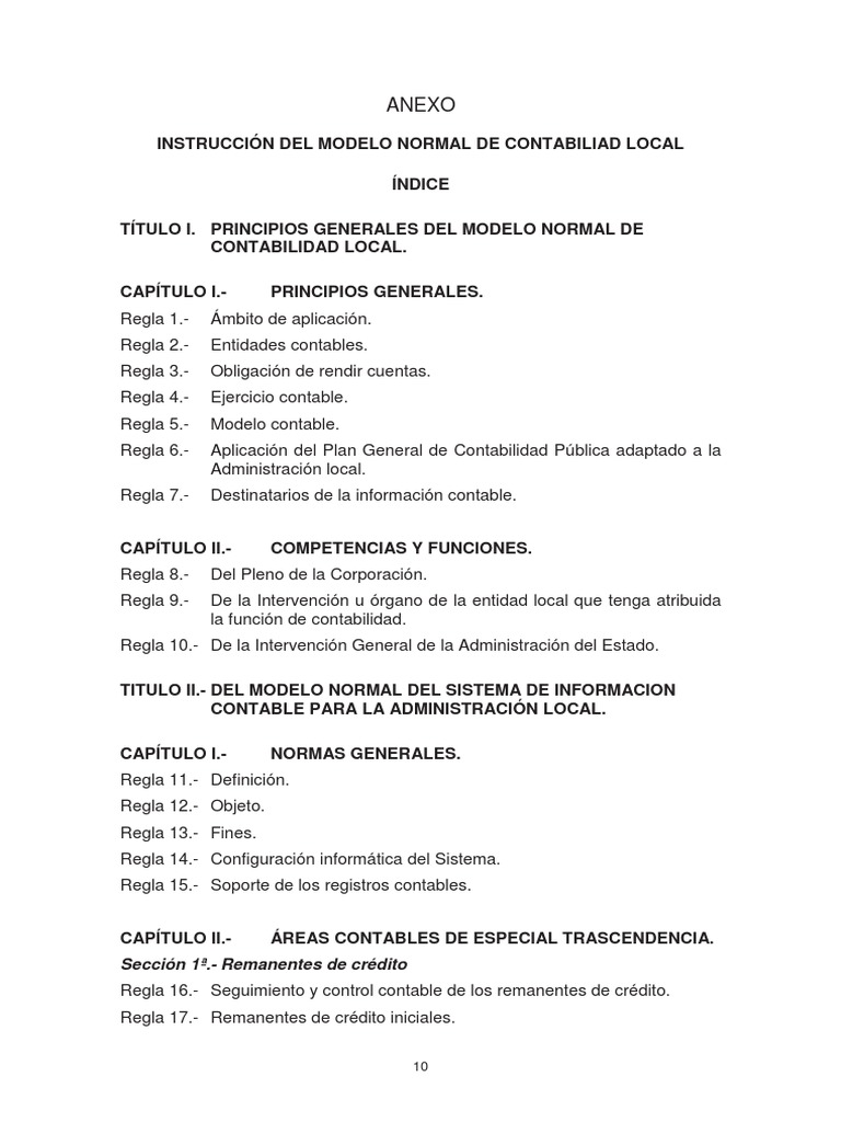 ICAL Regles Model Normal | PDF | Contabilidad | Presupuesto
