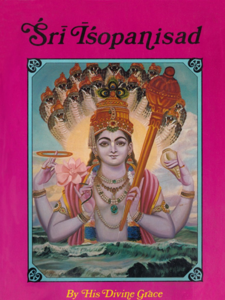 Sri Isopanisad Original 1969 Edition SCAN | PDF | Brahman | Vedas