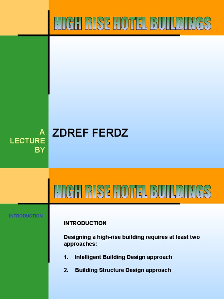 High-Rise Hotel Design Approaches | PDF | Framing (Construction ...