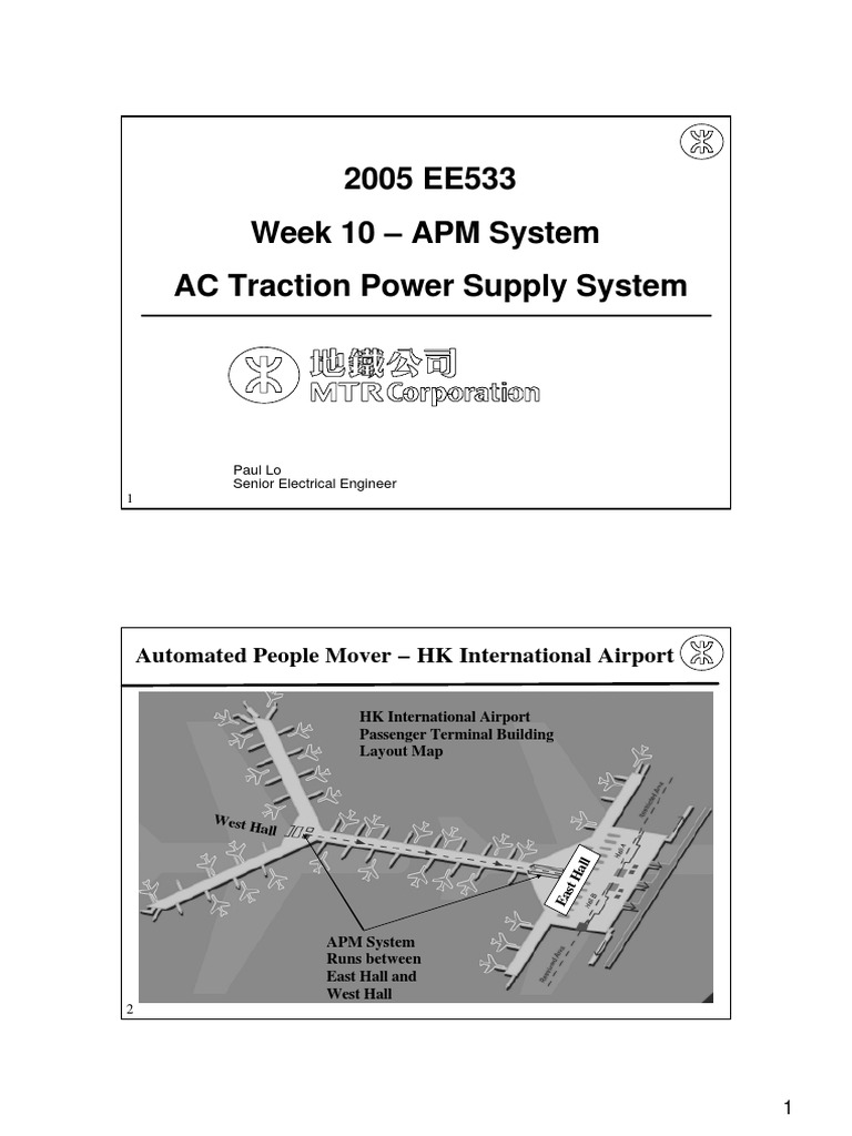 AC Traction Power Supply System | PDF | Transformer | Electrical ...
