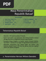 Kebijakan-Kebijakan Daendels | PDF