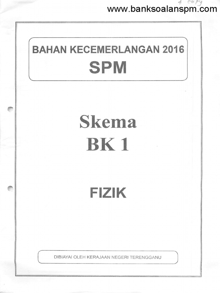 Pep Kertas 1 Bk1 Terengganu 2016 Pdf