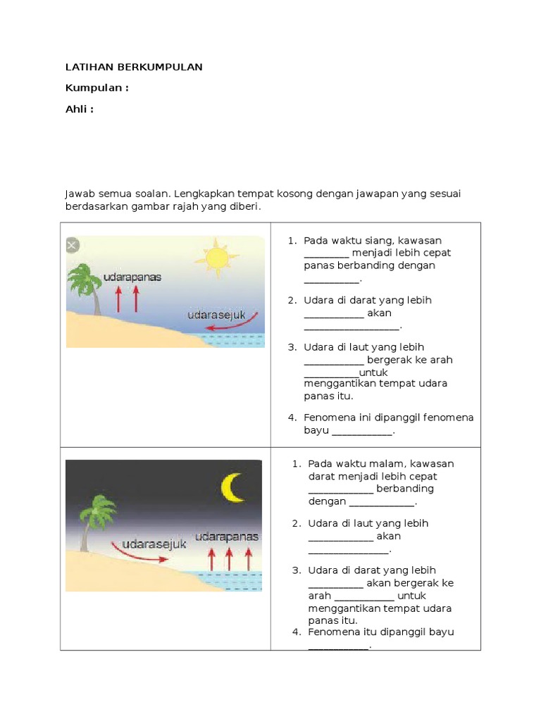 Fenomena Bayu Laut dan Darat | PDF