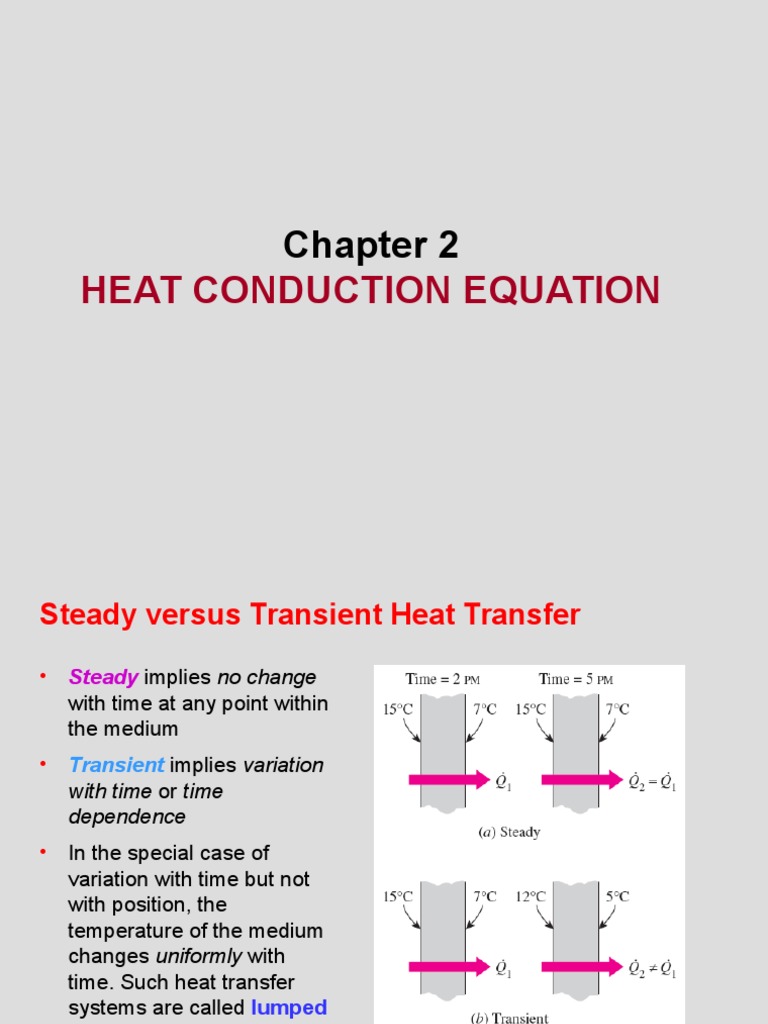 Heat Conduction Equation | PDF | Thermal Conduction | Heat