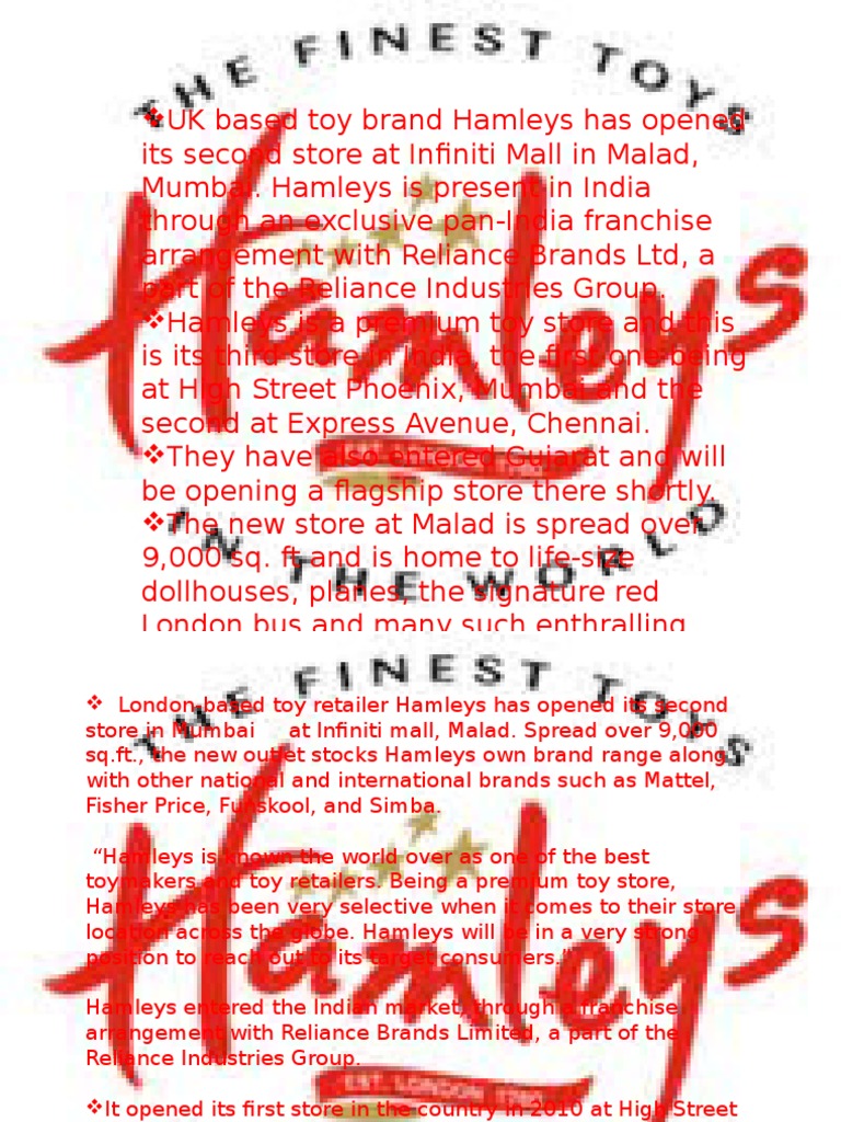 Hamleys | PDF