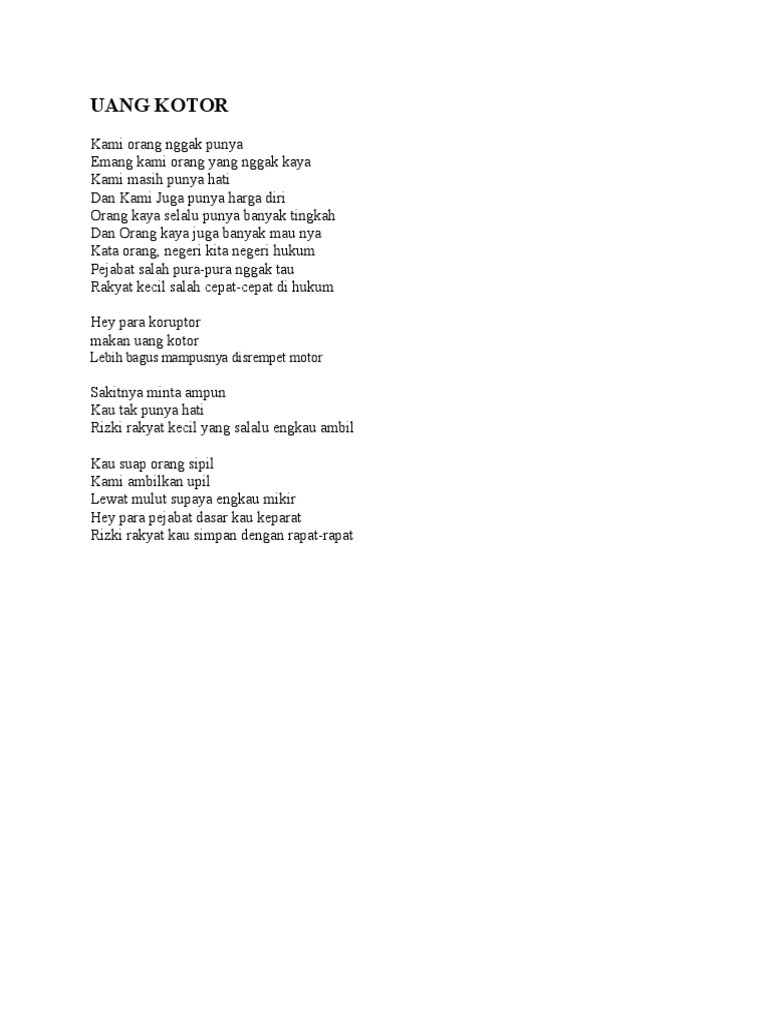 Suap Orang Sipil | PDF