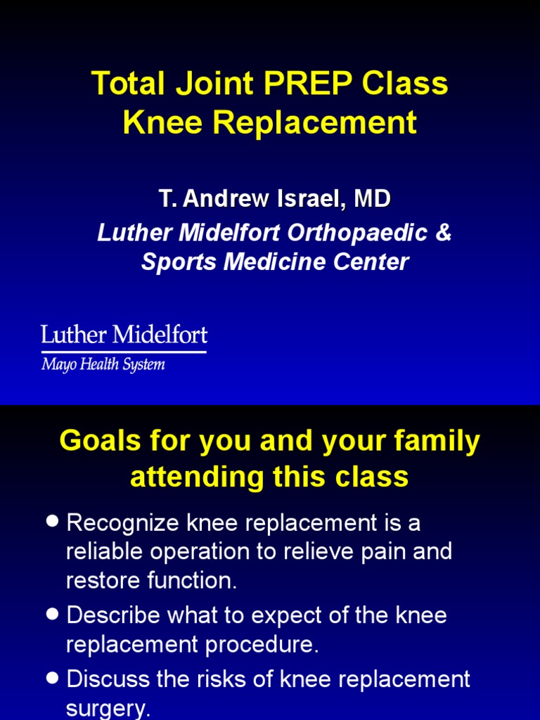Total Knee Replacement | PDF | Surgery | Anesthesia