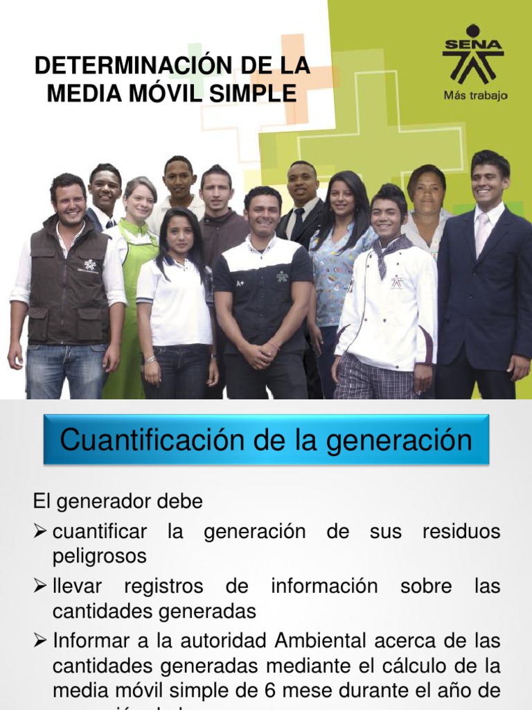 Determinación de La Media Móvil Simple | PDF