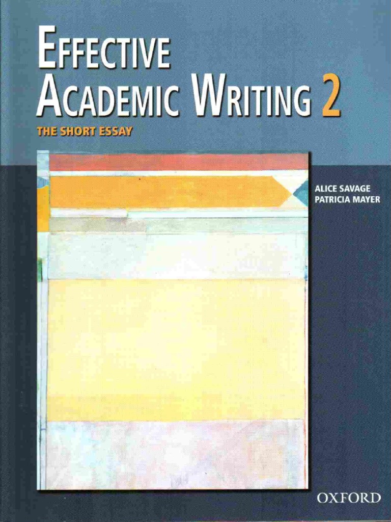 Effective Academic Writing 2 Short Essay | PDF