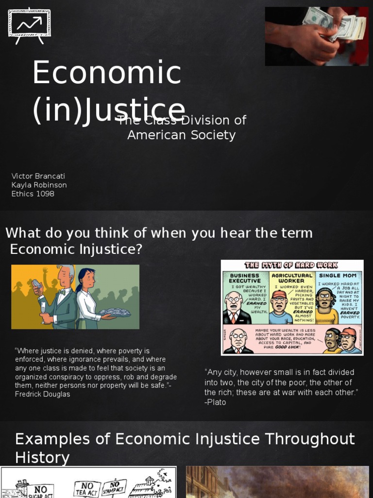 Economic Injustice in American Society | PDF | Poverty Threshold | Poverty