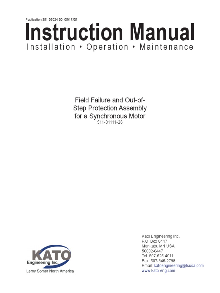 Field Failure Out of Step | PDF | Relay | Electrical Components
