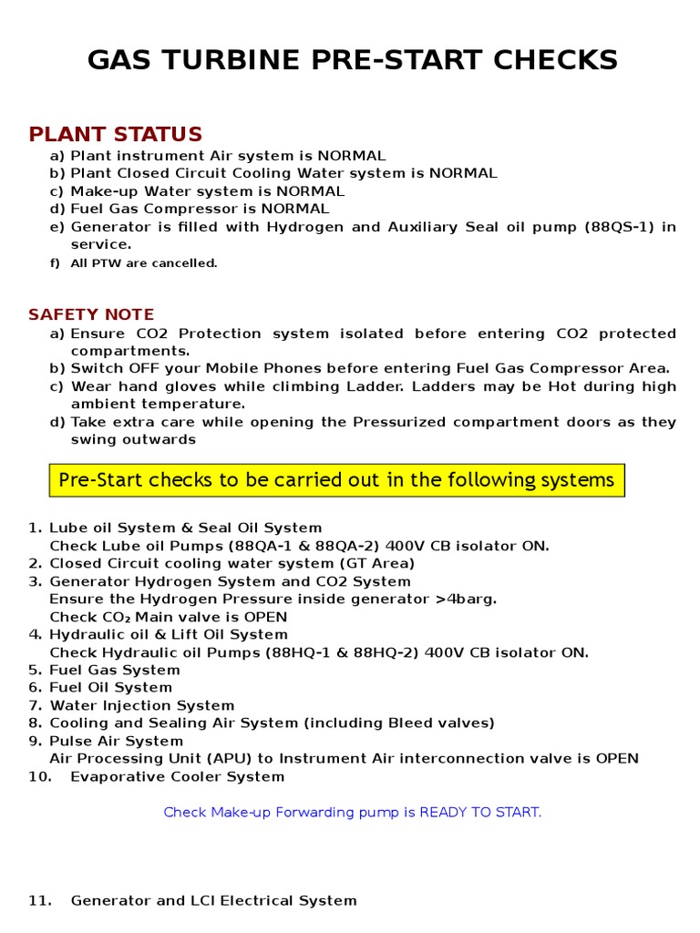 Plant Start-Up - 1111 | PDF