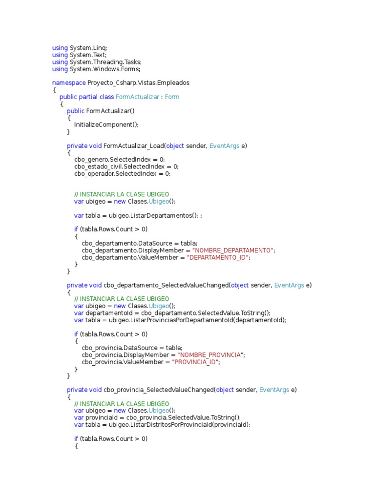 Using Using Using Using Namespace Public Partial Class Public Pdf 