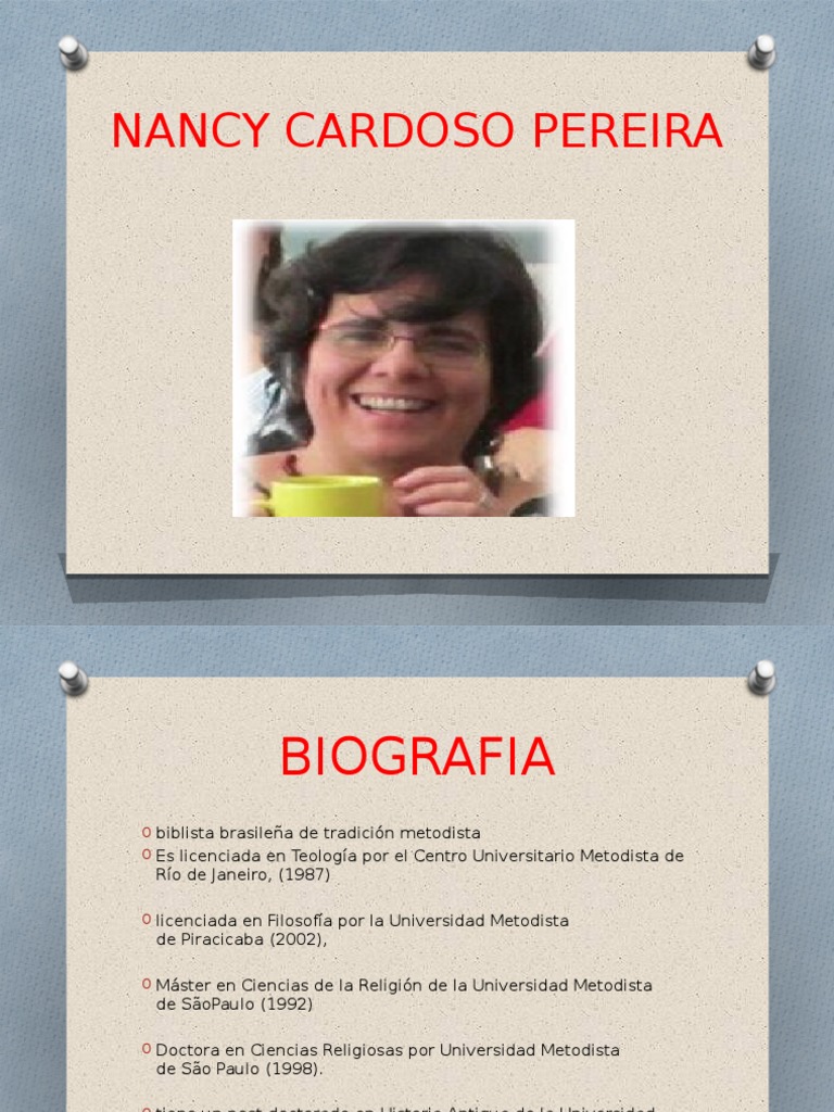 Nancy Cardoso Pereira | PDF