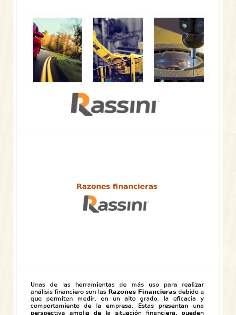 Análisis Financiero de Rassini | PDF | Compartir (Finanzas) | Contabilidad