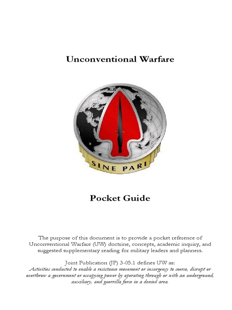 Usasoc Uw Pocketguide | PDF | United States Special Operations Command ...
