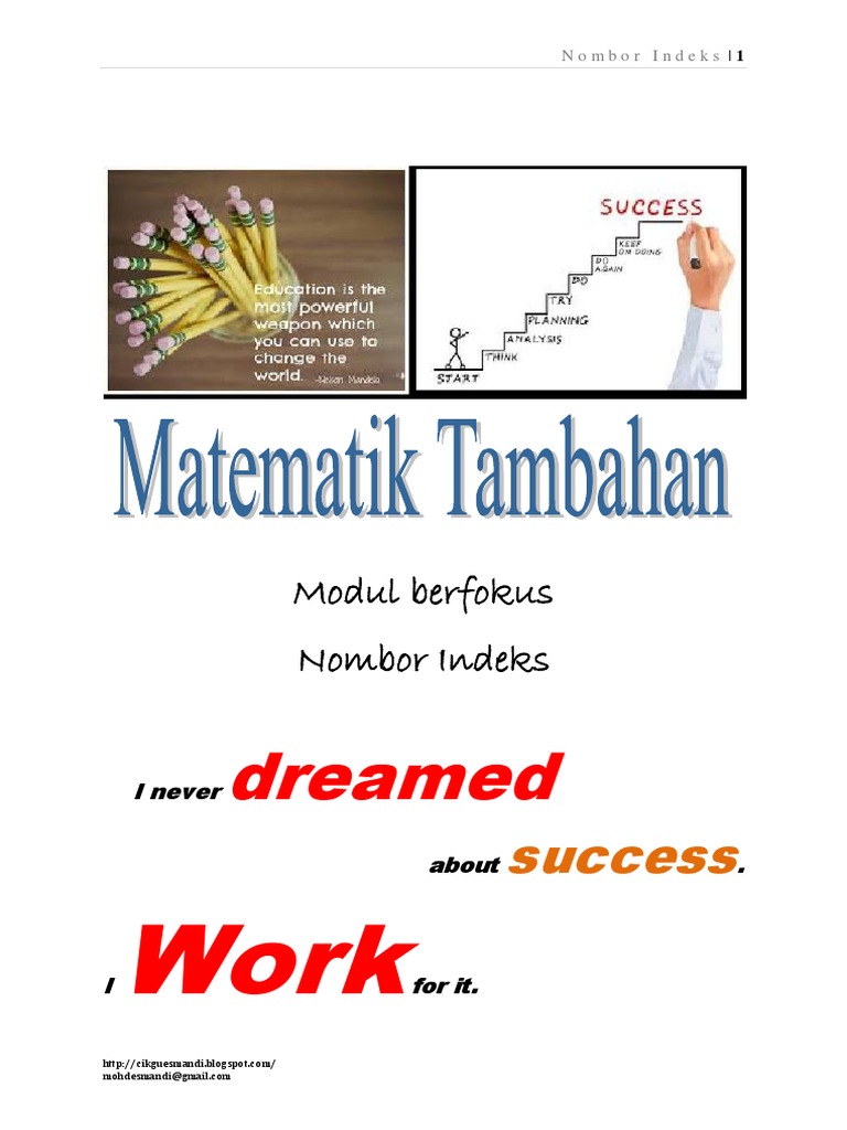 Modul 11 Nombor Indeks | PDF