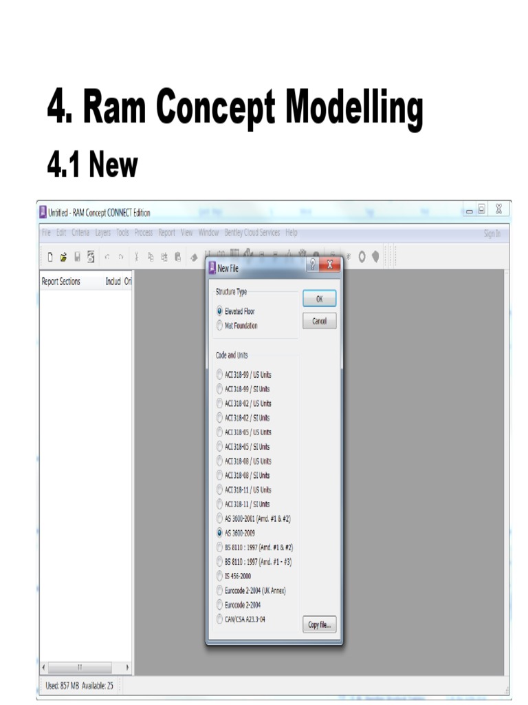 Ram Concept Modelling Overview | PDF