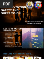 BFP Fire Safety Seminar | PDF | Fires | Combustion