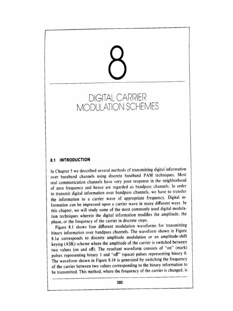 Digital And Analog Communication Systems By K Sam Shanmugam Chapter 8