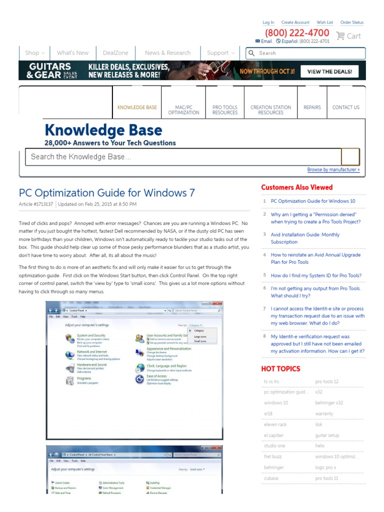 Laptop and PC Optimization Guide | PDF | Booting | Microsoft Windows
