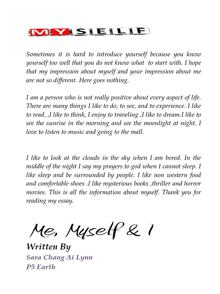 Sara English Essay | PDF