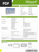 Ultracell Brochure | PDF | Length | Sustainable Technologies