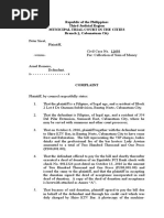 Notice of Appearance As Counsel Sample JMC Law | PDF