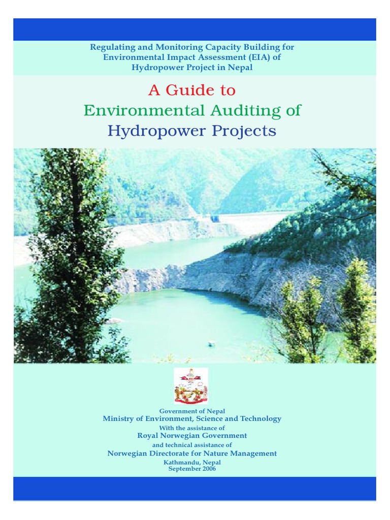 A Guide To Environmental Auditing of Hydropower Projects-1 PDF ...