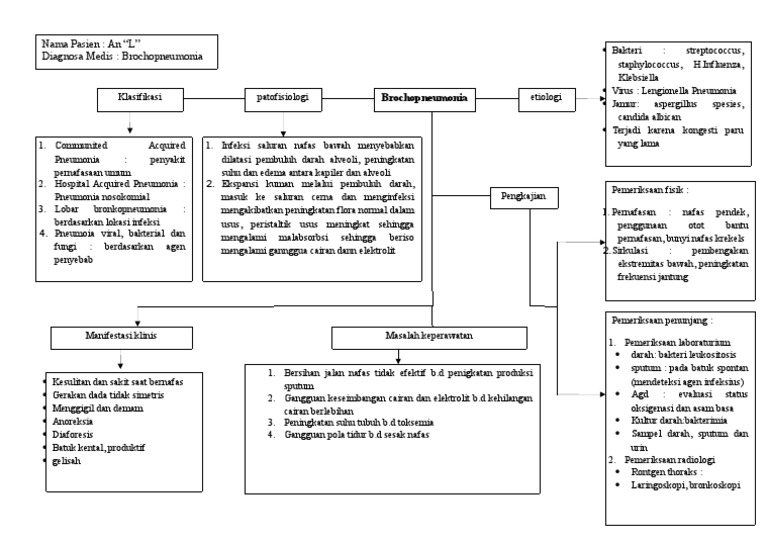 WOC Bronkopneumonia | PDF