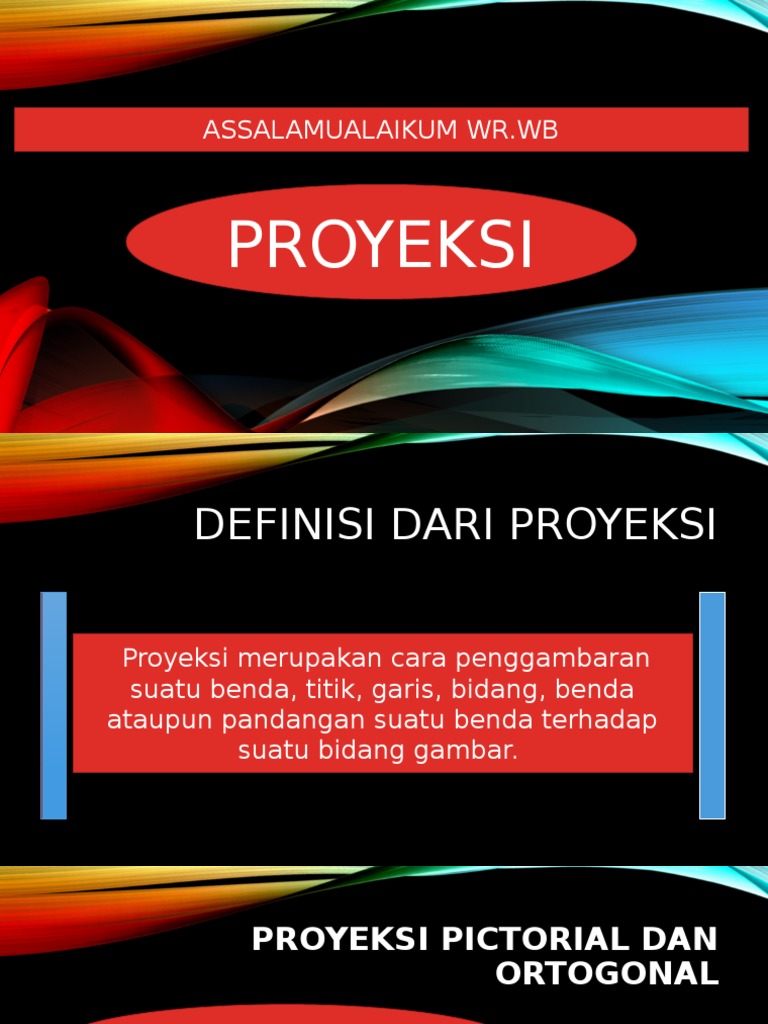 Gamtek 2 Macam Macam Proyeksi | PDF | Metode & Bahan Ajar