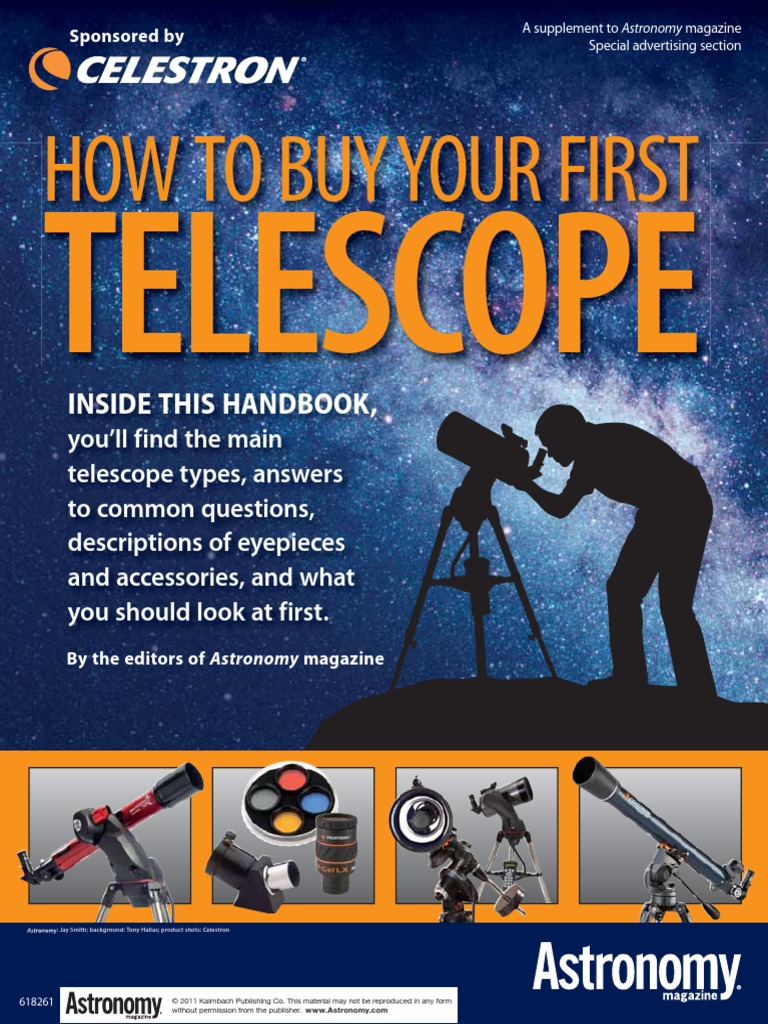 Buying Your First Telescope PDF | PDF | Lens (Optics) | Telescopic Sight