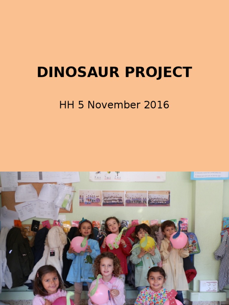 Dinosaur Project: HH 5 November 2016 | PDF
