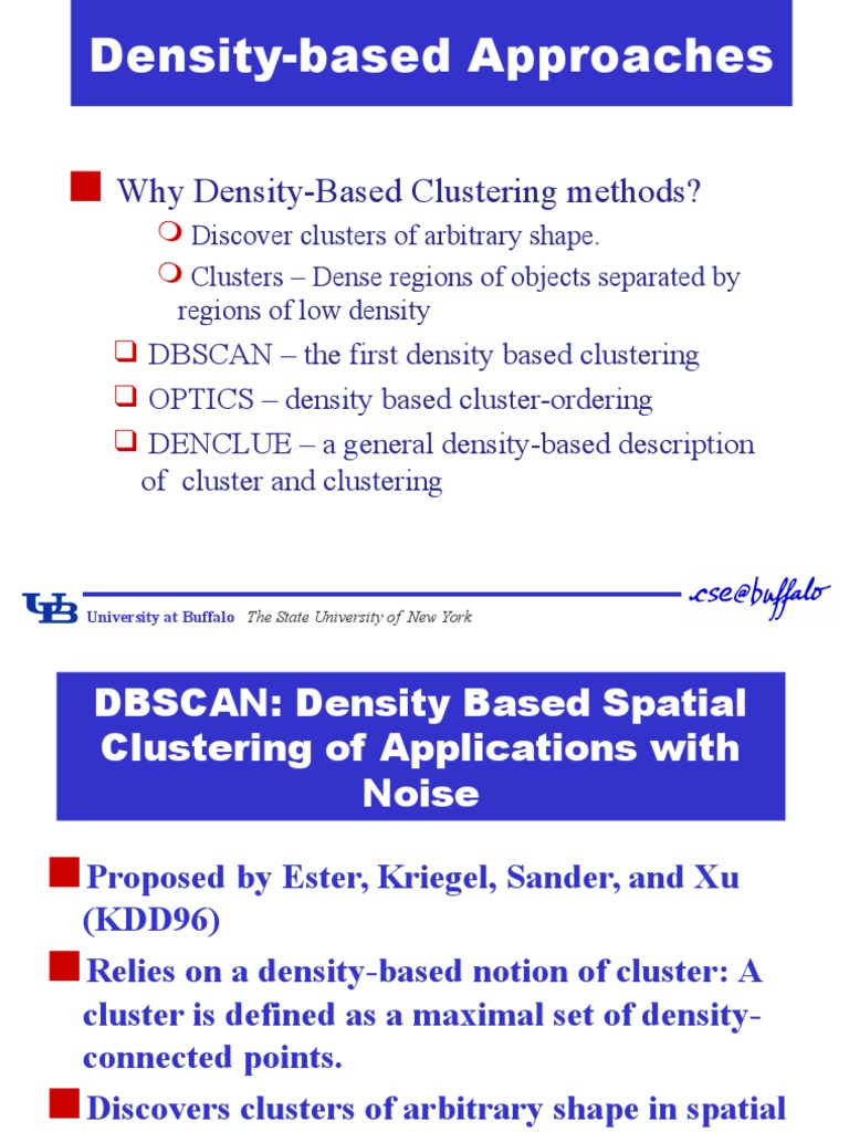 Density Based | Download Free PDF | Cluster Analysis | Applied Mathematics