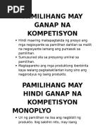 Di-Ganap Na Kompetisyon | PDF