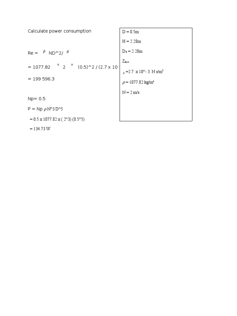 Calculate Power Consumption New | PDF